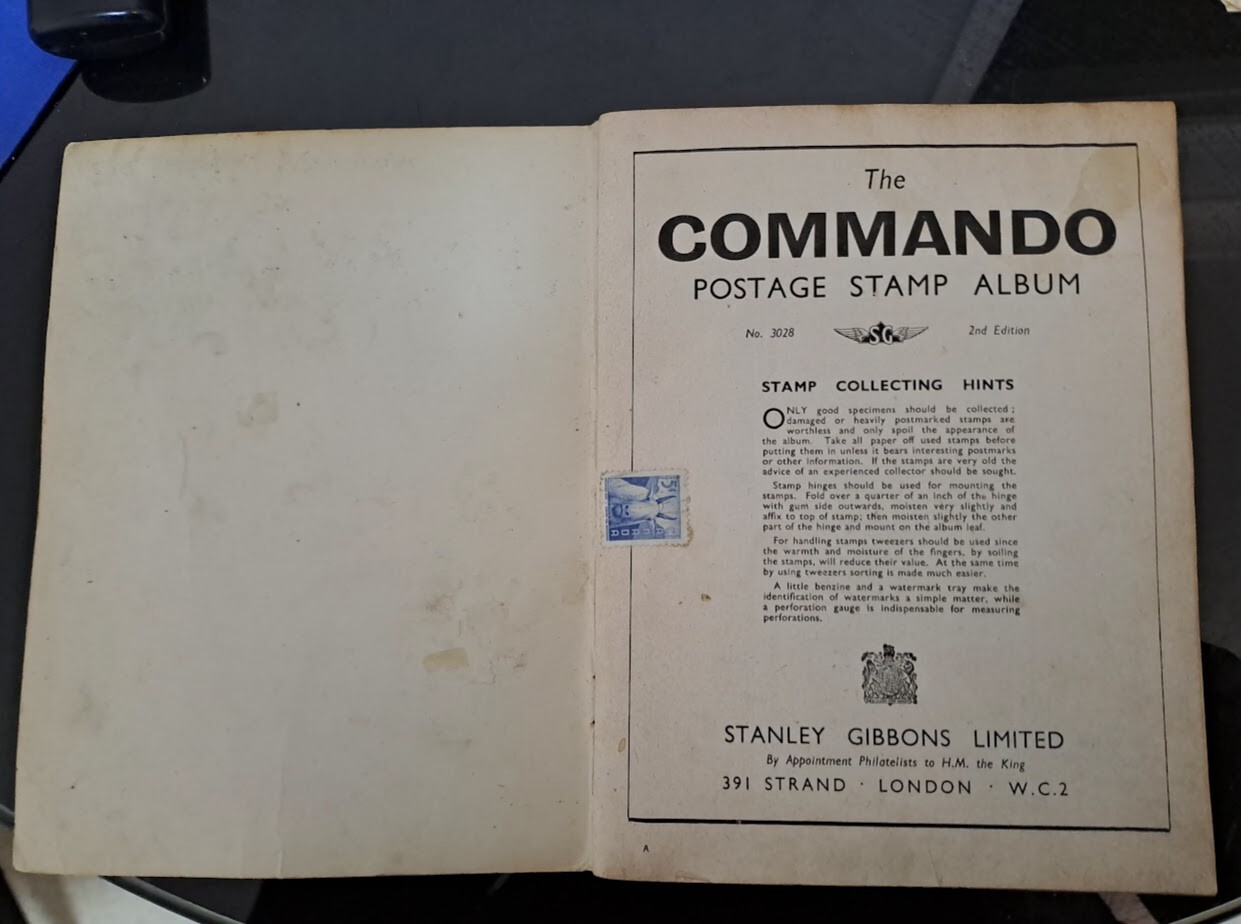 Rare Stanley Gibbons Commando 3028 Stamp Album 1940s | eBay UK