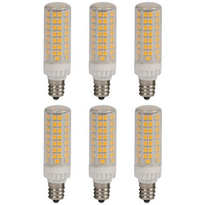 6 X LED Lampadina T19x73 Tubo 7W = 60W E14 Chiara 820lm Lampada ...