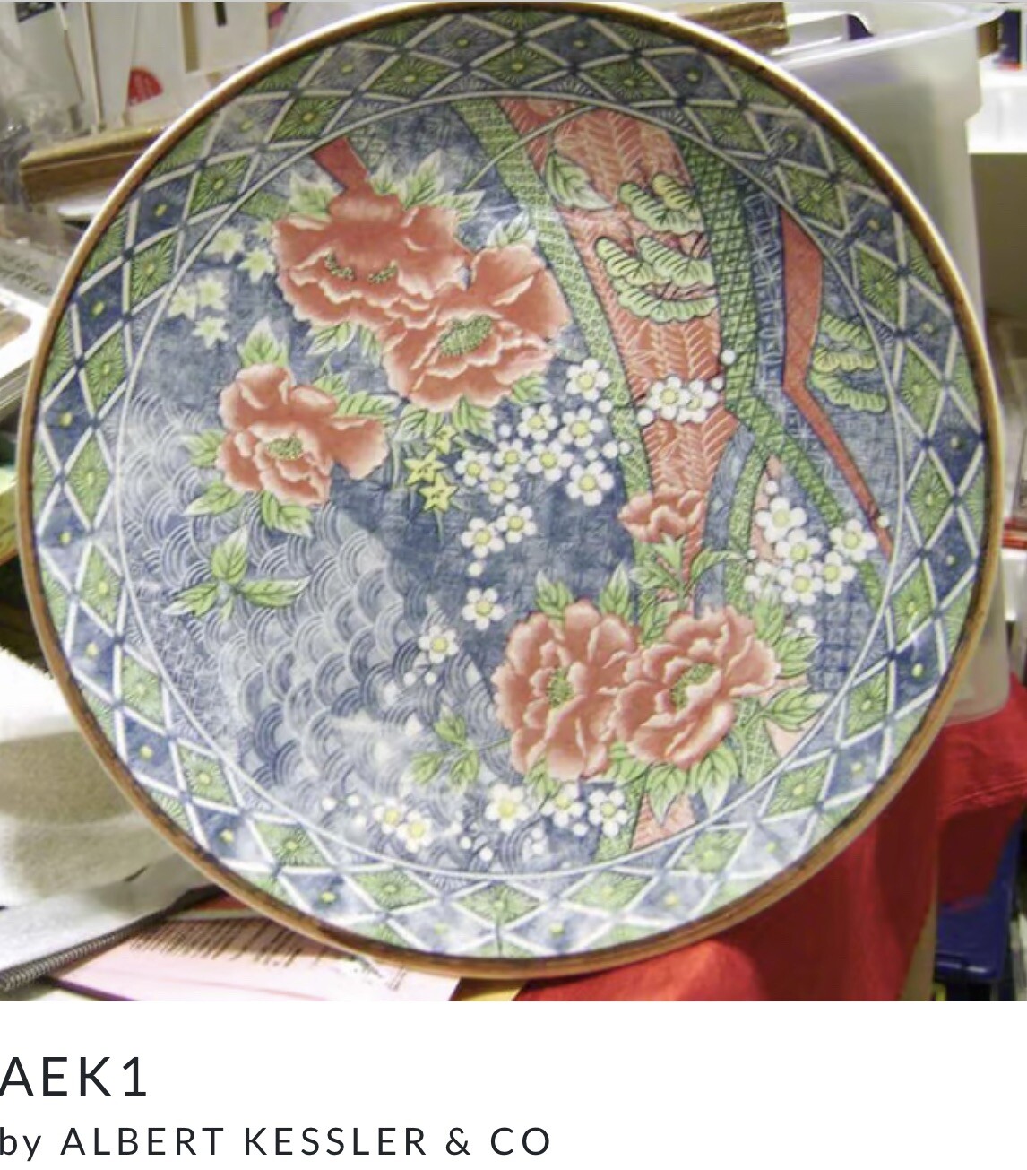 Hard To Find 13” Chop Plate Albert Kessler & Co #AEK1 Decorative Plate ...