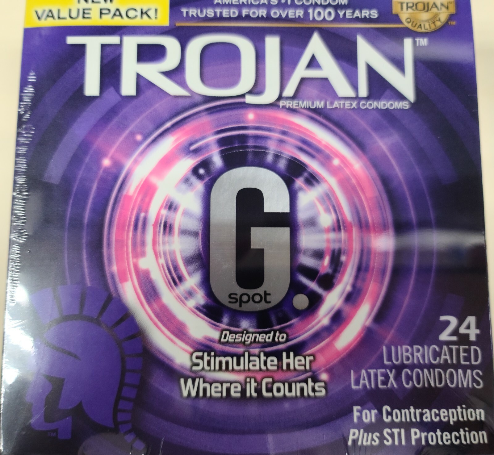 Trojan G-spot latex condoms | eBay