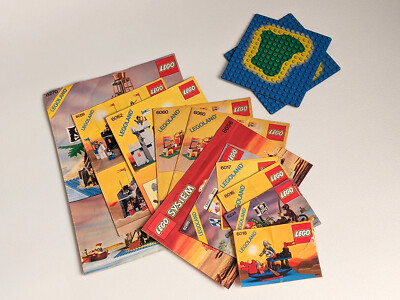 Vintage Classic Lego Instructions Lot 6270 6265 6235 6059 6060 6062 ...