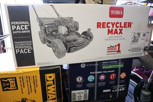 TORO RECYCLER 22" PERSONAL PACE & SMART STOW GAS LAWN MOWER 163CC - NEW ...