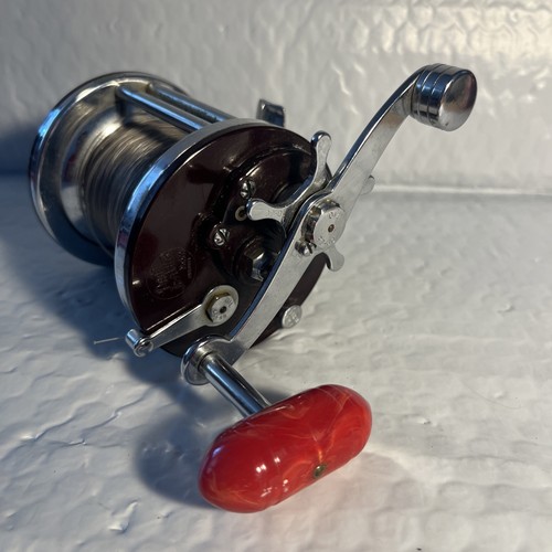 Penn Jig-Master No. 500 Fishing Spool Reel Conventional Made in USA Red ...