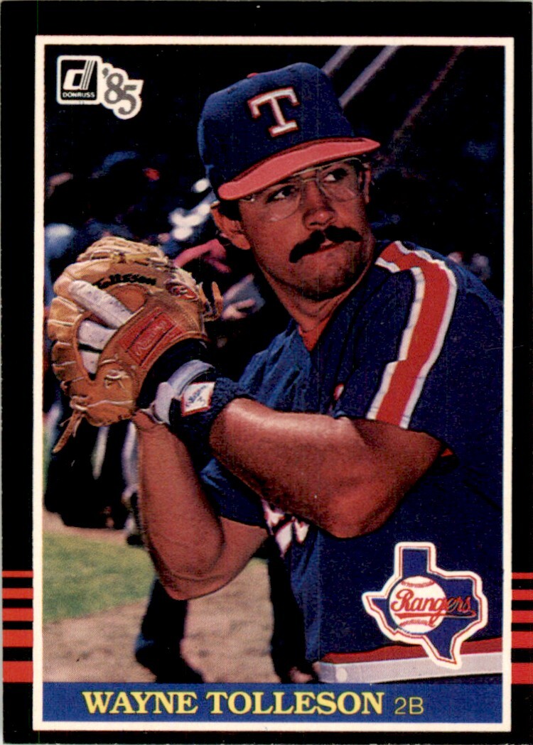 1985 Donruss Wayne Tolleson 102 Baseball Cards #378 | eBay