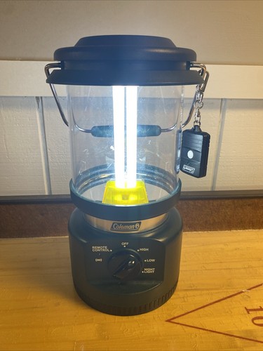 Coleman 5358H705 Camping Lantern 8D Battery Powered With REMOTE Nite ...