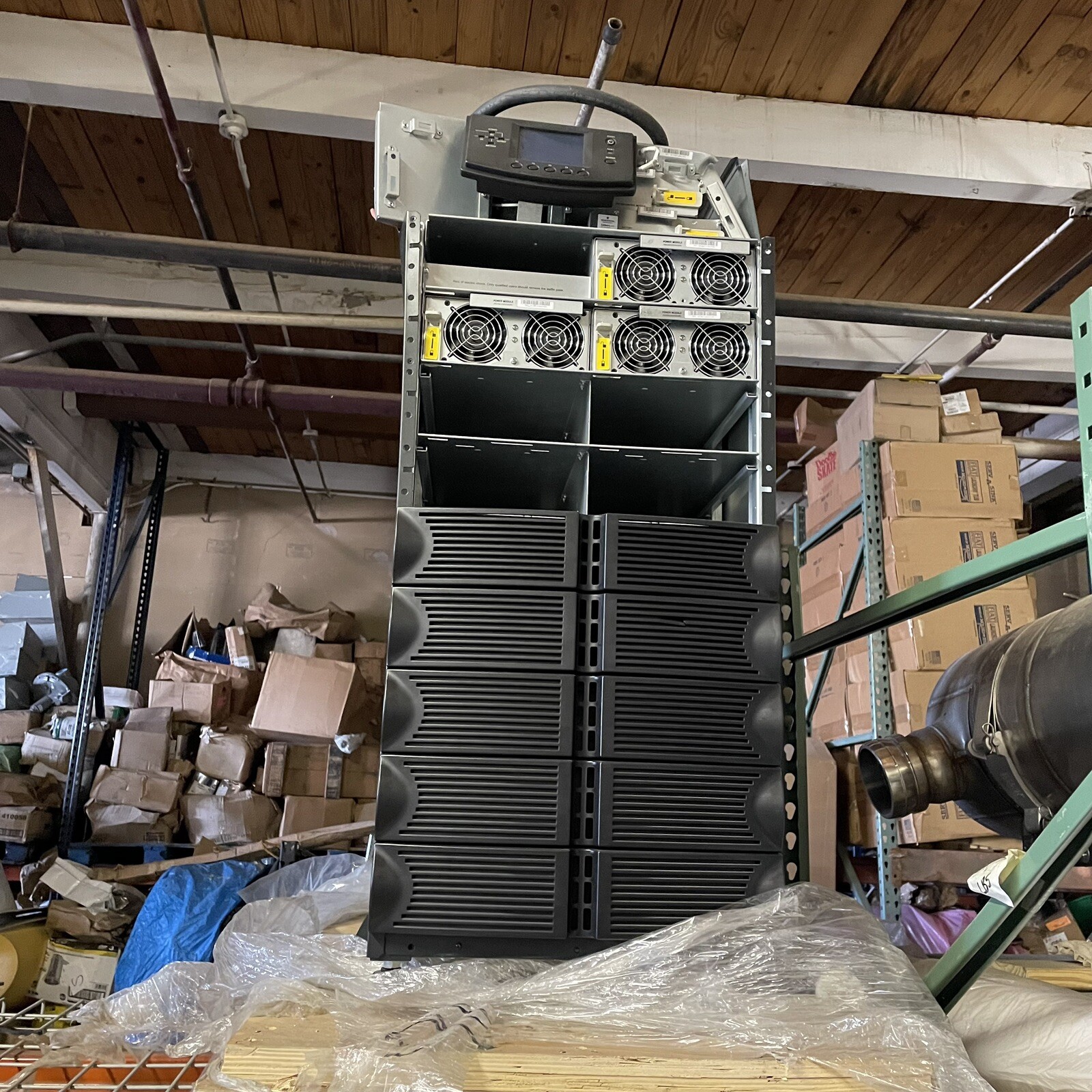 LIEBERT APS Modular UPS System 9KVa/7.2kW N+1 Output 208/120V AS3 ...