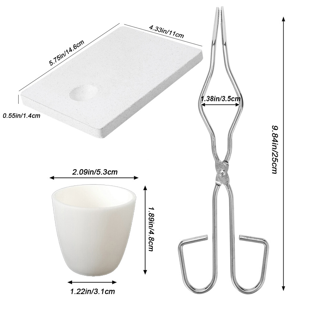 Quartz Melting Crucible Welding Melting Casting Kit ,Fire Brick ...