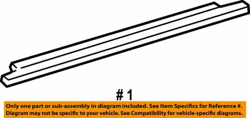 75710-48030 Toyota Moulding assy, front door belt, rh 7571048030, New ...