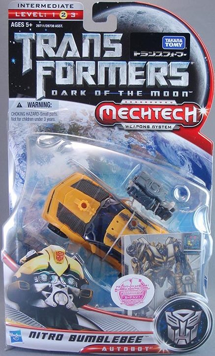 Transformers Dark of the Moon DA-18 Nitro Bumblebee Action Figure ...