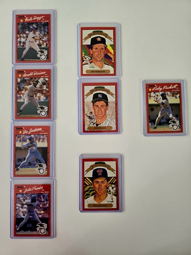 1990 Donruss Baseball Card Lot Of 8 All Error Cards | eBay