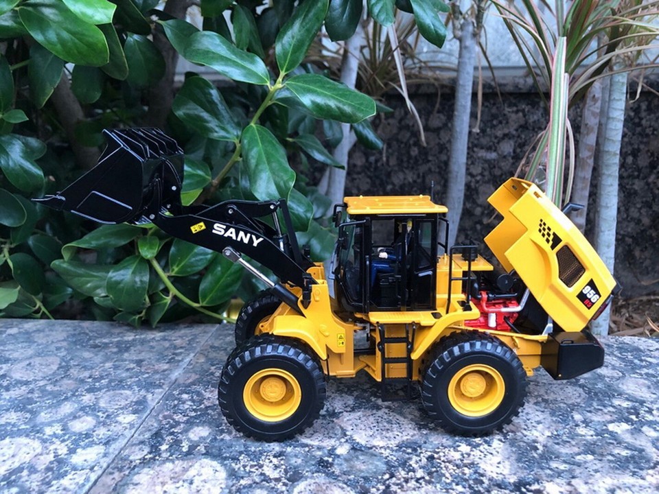1/35 Scale SANY SYL956H Wheel Loader DieCast Model Collection Toy Gift ...
