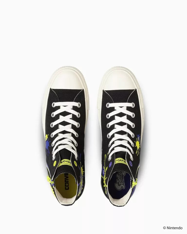 Converse x Splatoon 3 Chuck Taylor All Star Black 31312701 Limited ...