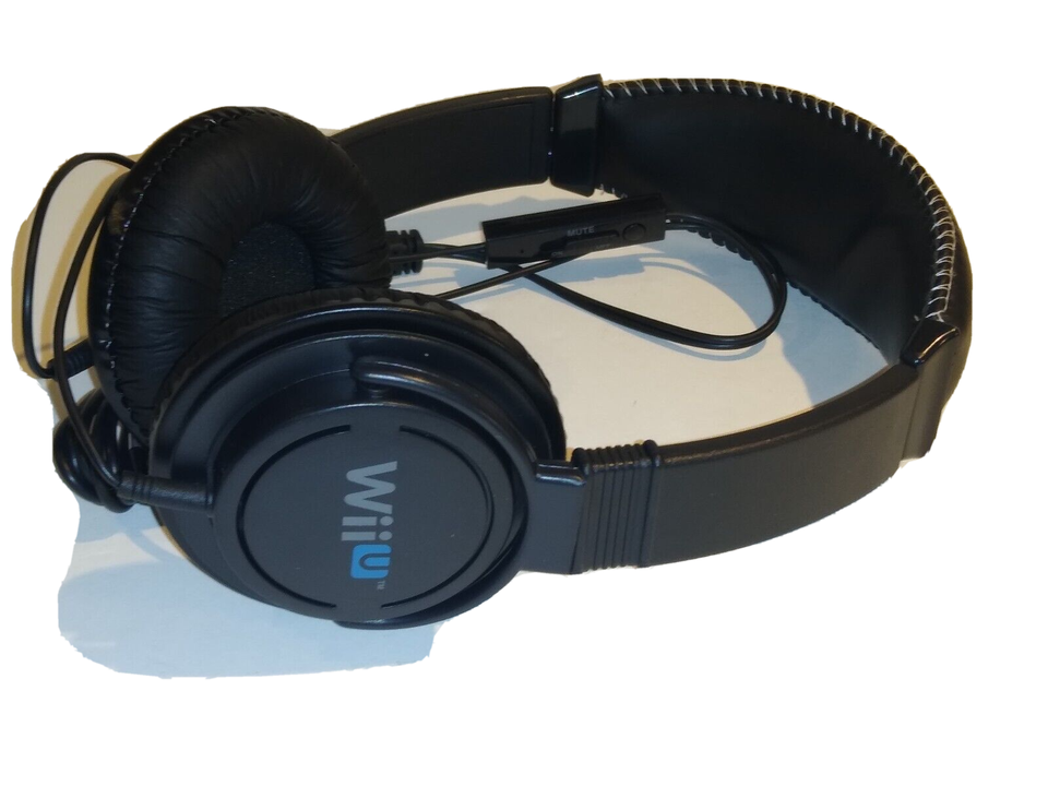 Nintendo Wii U Stereo Headset Rocketfish Gaming Headset with microphone ...