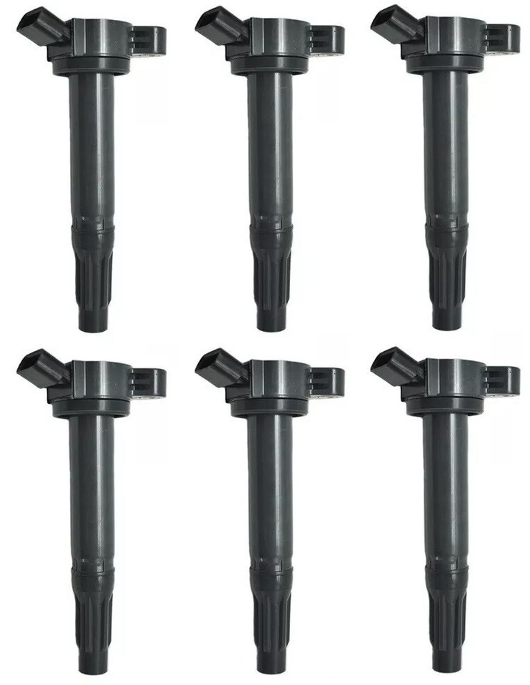 Ignition Coils & OEM Spark Plugs Kit For 2007-15 Toyota Sienna 3.5L ...