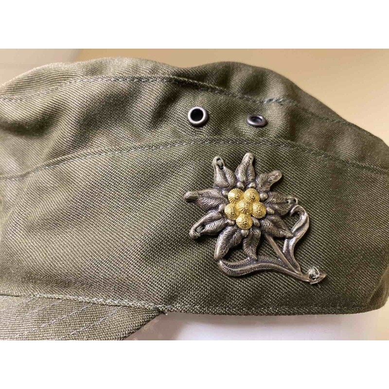 RARE Genuine Austrian Army Field Cap with Edelweiss badge size 60 | eBay UK