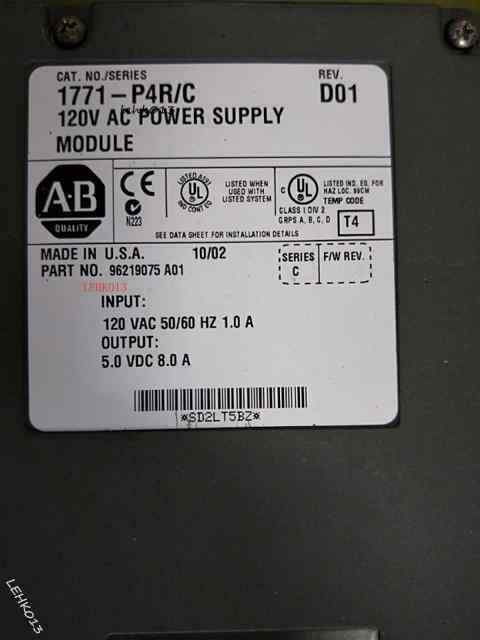 Used & Test 1771-P4R with 90days warranty Free Ship DHL or EMS | eBay