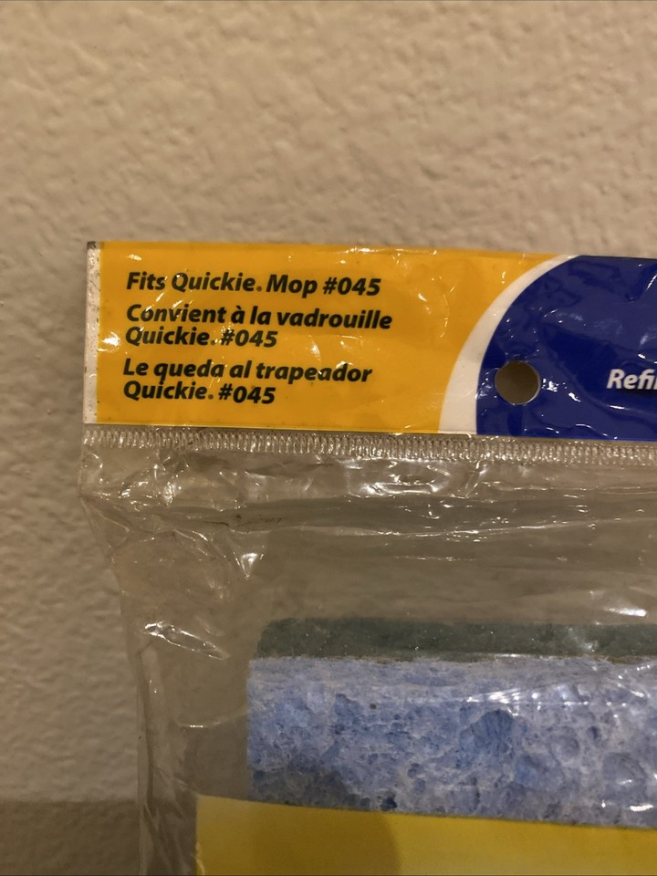 Quickie Sponge Mop Refill Type S 0442 Fits Mop #045 71798004426| eBay