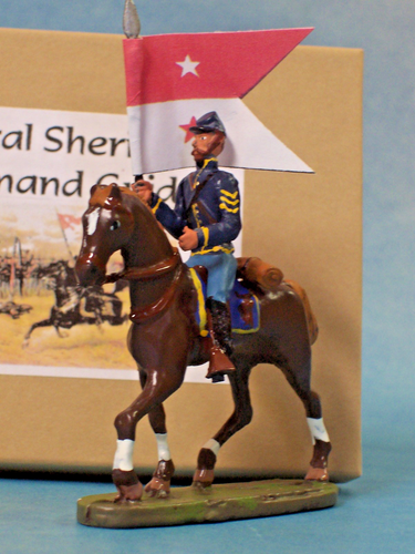 Toy Soldiers-American Civil War-ACW-Union Cavalry-Sheridan's Guidon ...
