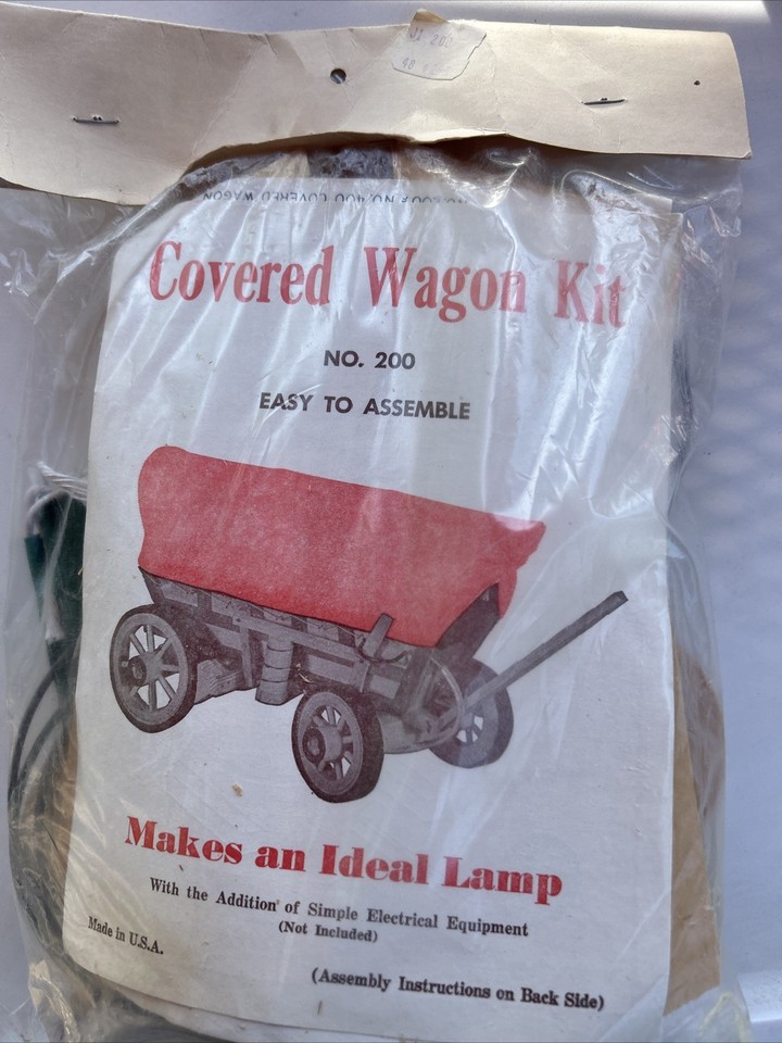 RARE SEALED Vintage Ralston Purina Co Covered Wagon Kit No 200 ...