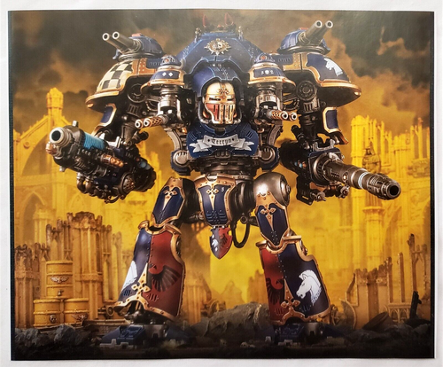Knight Dominus Castellan Warhammer 40k Imperial Knights NO BOX or Sheet ...