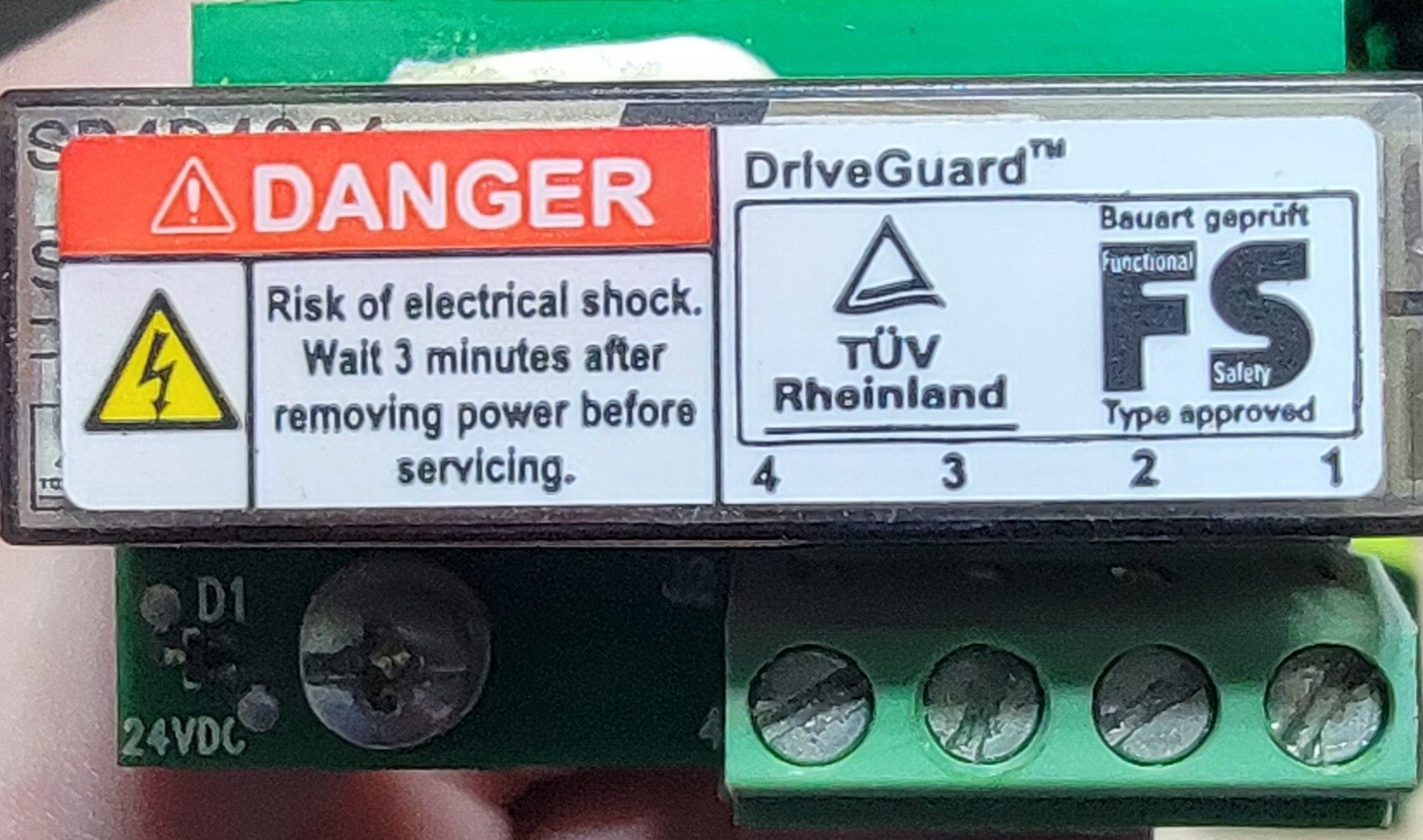 20A-DG01 MSM002151 Allen-Bradley 319280-A02 24V Relay Drive Guard ...