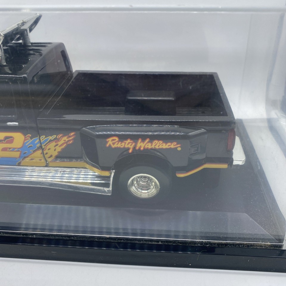 Rusty Wallace Black Miller Genuine Draft 1995 1/24 Action Dually Coin ...