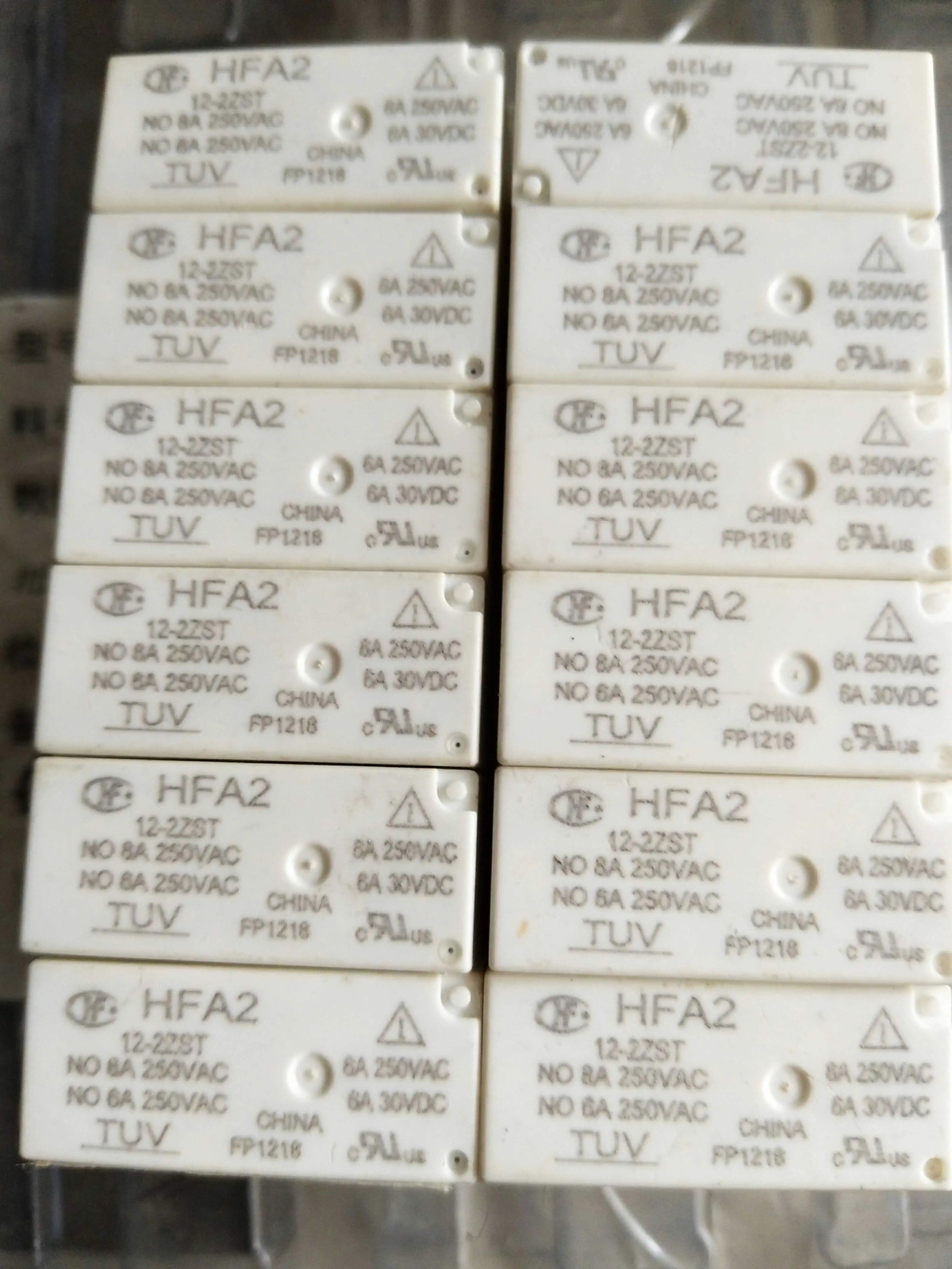 5pcs New Hongfa Relay HFA2-12-2ZST 12VDC | eBay