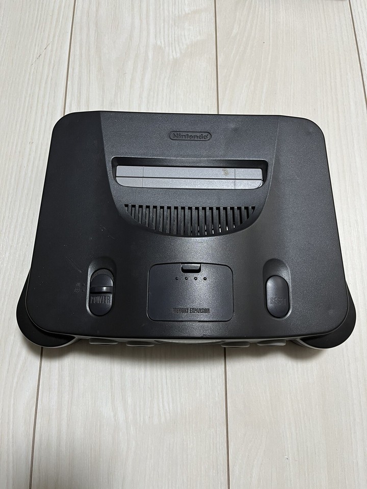 【TESTED】 Nintendo 64 N64 Console System Charcoal Gray + Memory ...