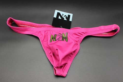 N2N Bodywear Men pink riverdale swim G-string thong swimwear underwear ...