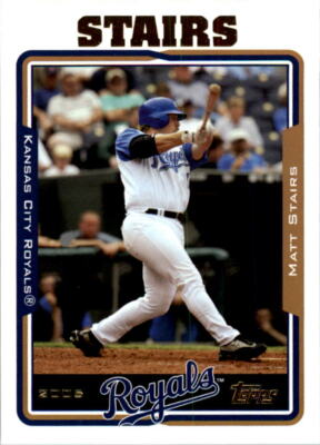 2005 Topps #581 Matt Stairs - NM-MT | eBay
