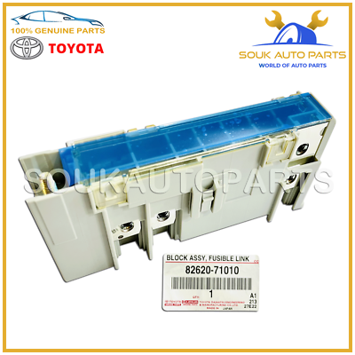 82620-71010 TOYOTA GENUINE FUSIBLE LINK BLOCK ASSY 8262071010 OEM | eBay
