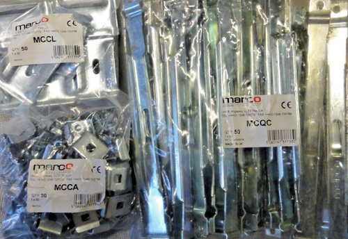 Bag 50 Marco MCQC / MCCA / MCCL Quick Coupler for Steel Wire Cable Tray ...