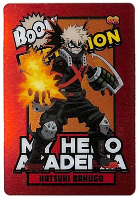 My Hero Academia Trading Card Metal Card Collection 02 FOIL Katsuki ...