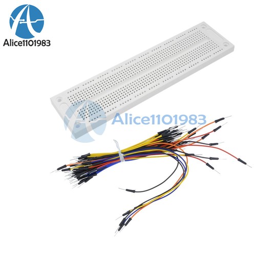 SYB-120 700 Points Solderless PCB Breadboard + 65Pcs Jumper wires For ...