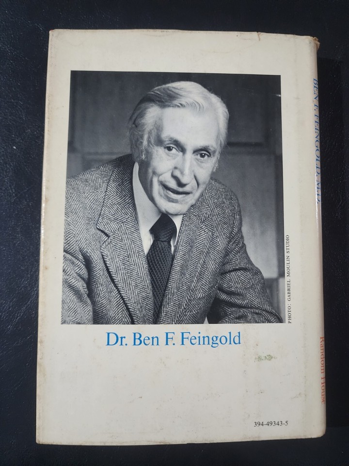 Why Your Child is Hyperactive by Ben F. Feingold - Hardcover Food Diet ...