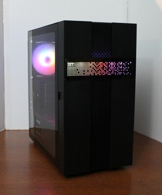 NEW RGB Quad Core Gaming PC Desktop Computer NVIDIA GTX 645 3.7GHz 500 ...