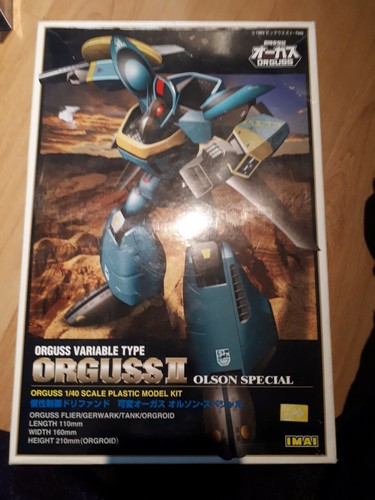 Orguss II Olson special model kit 1/40 macross gundam rare | eBay