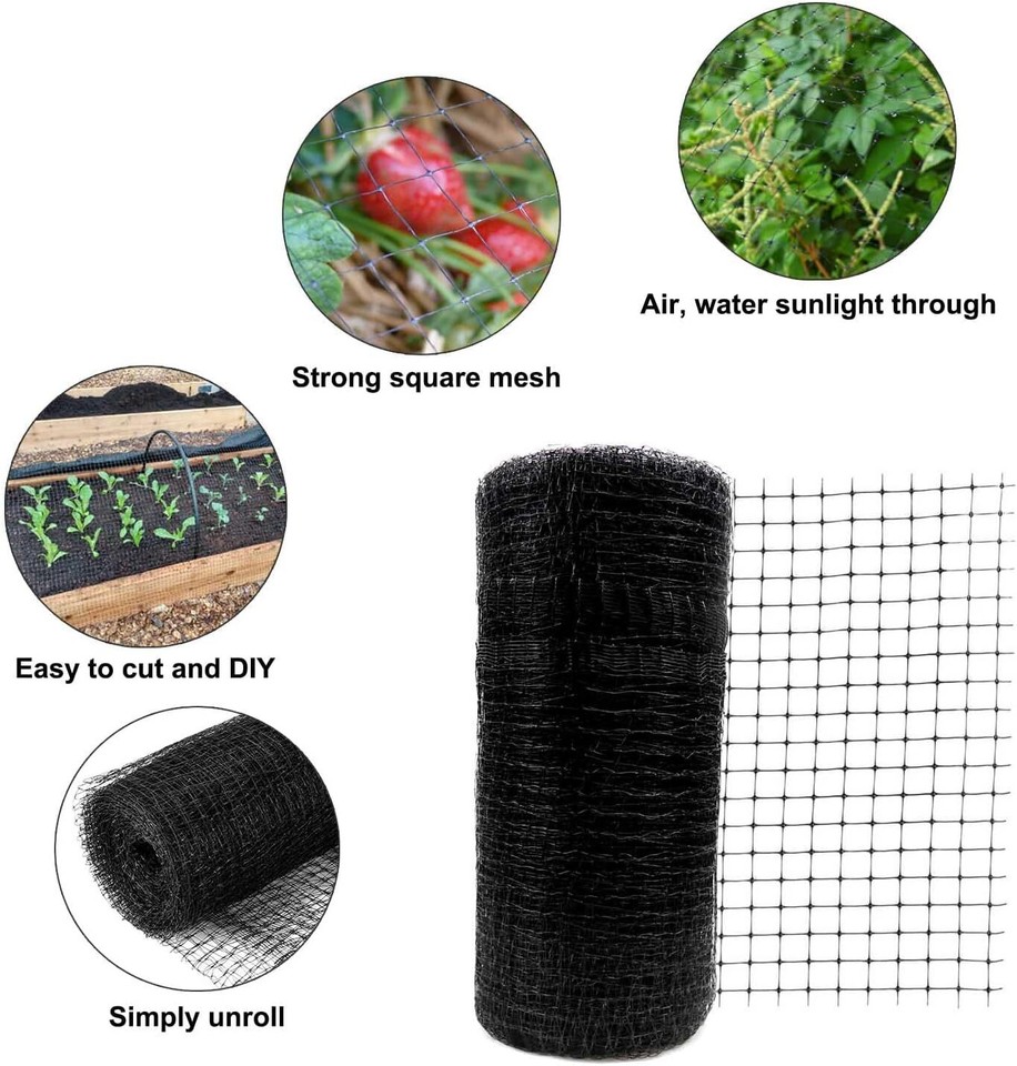 Bird Netting for Strawberry Plants, Blueberry, BlackBerry, Bird Block ...