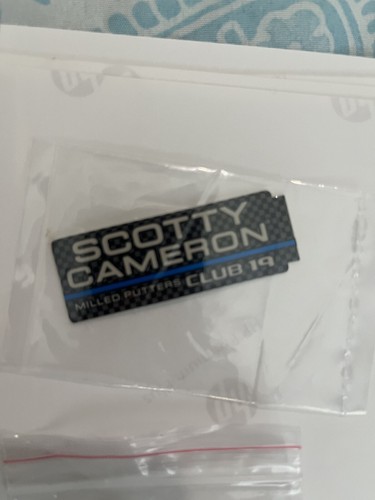 Scotty Cameron Club 2019 Shaft Sticker And Badge Pin | eBay