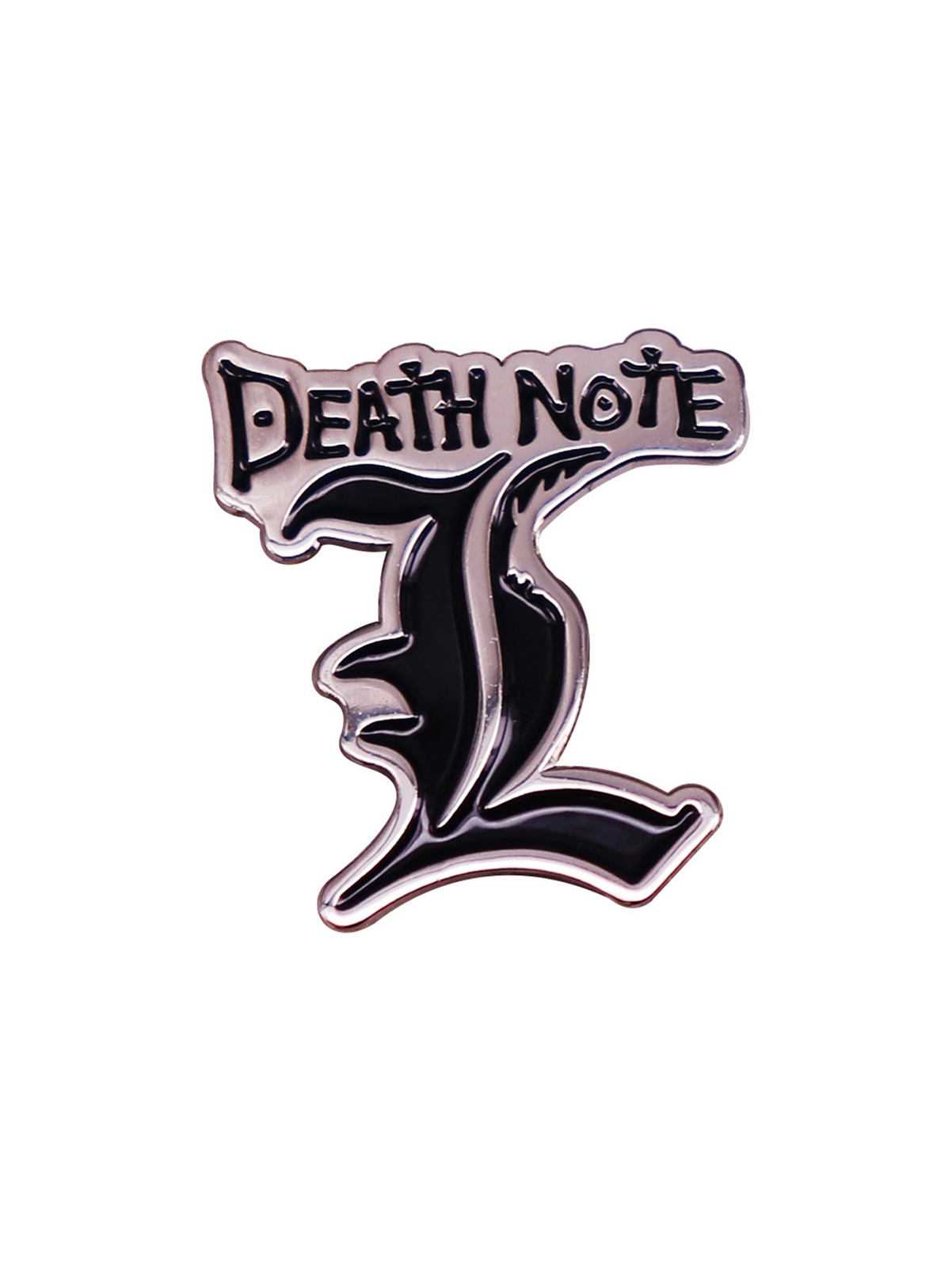 DEATH NOTE L Lawliet Letters Symbol Logo Metal Badge Enamel Pin Anime ...