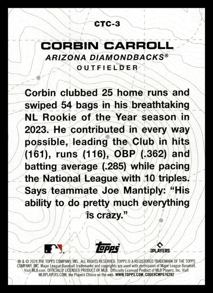 2024 Topps Series 2 - City to City Corbin Carroll #CTC-3 | eBay