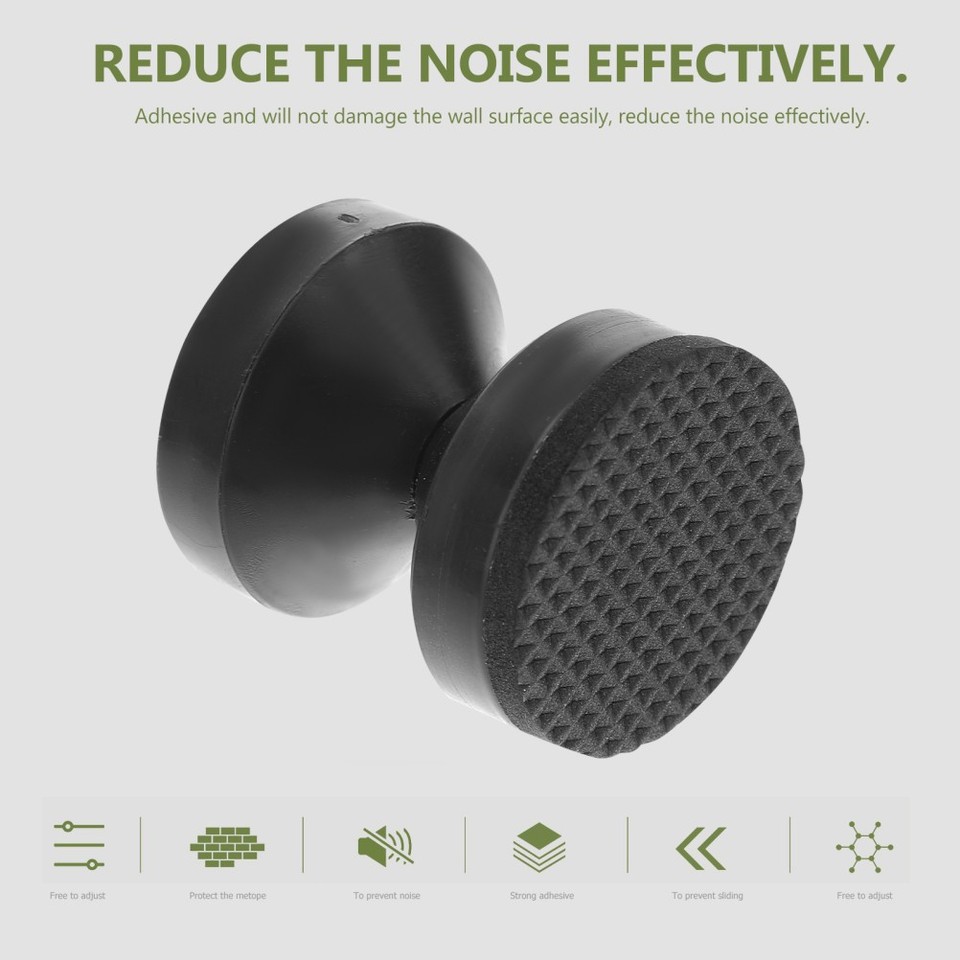 2 Pcs Bed Frame Adjustable Threaded Headboard Stopper Anti Shake ...