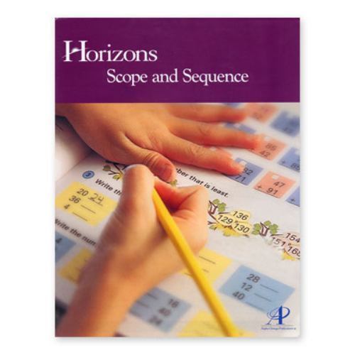 Horizons Math Scope and Sequence by Not Available (Hardcover) for sale ...