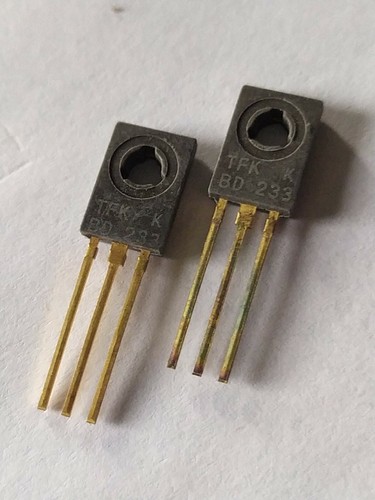 BD233 - TRANSISTOR PATTE GOLD BD 233 NOS Lot 2 Pcs CL2/42 | eBay
