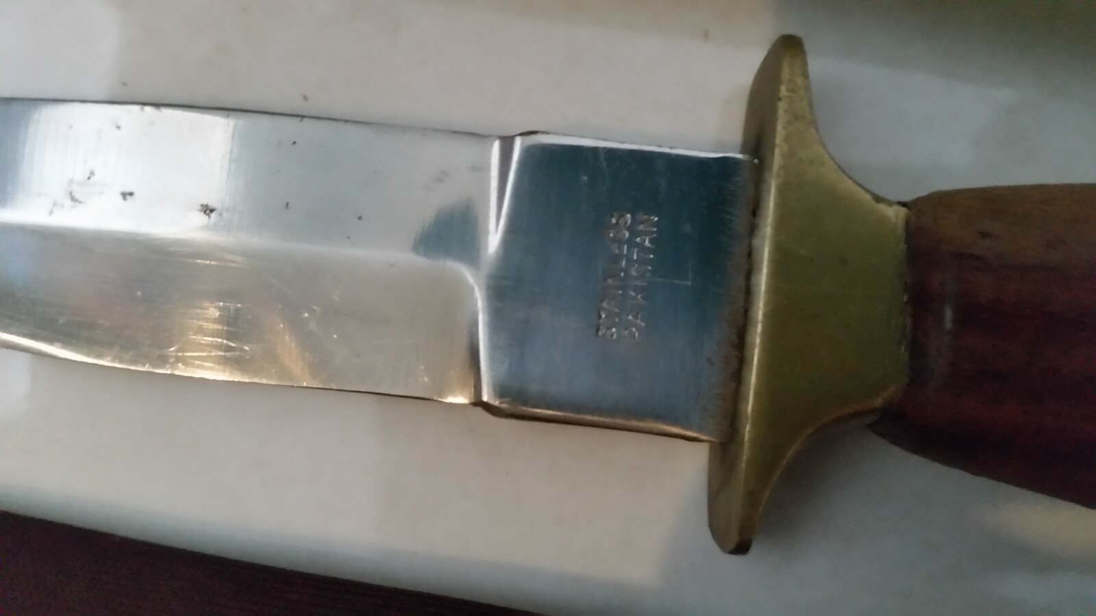 BOOT KNIFE Dagger Stainless Steel PAKISTAN Fixed Blade & Sheath | eBay