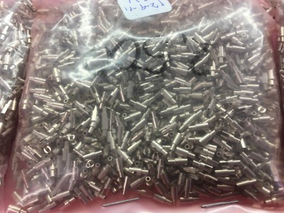 (50 PIECE LOT) 10-477-2-03, CONCORD, BIFURCATED WIRE TERMINAL, SILVER ...