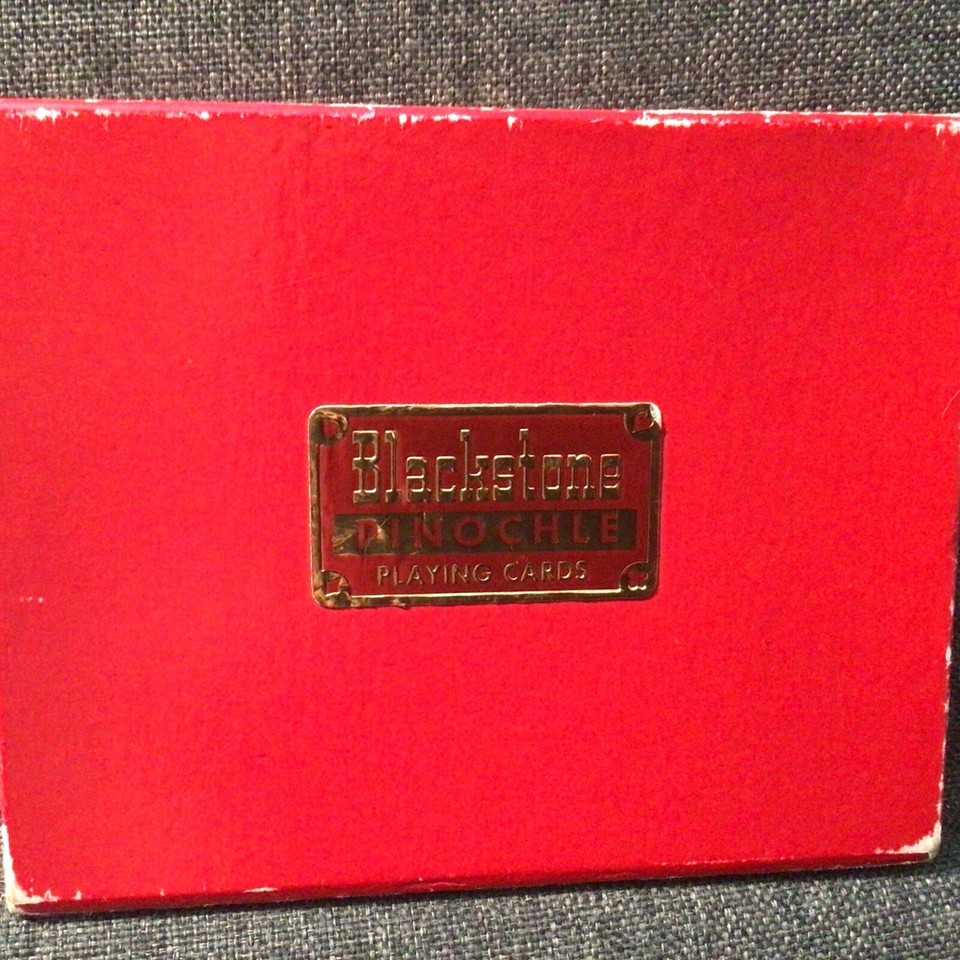 VINTAGE - Blackstone Playing Cards Double Deck - Medieval Shield And ...