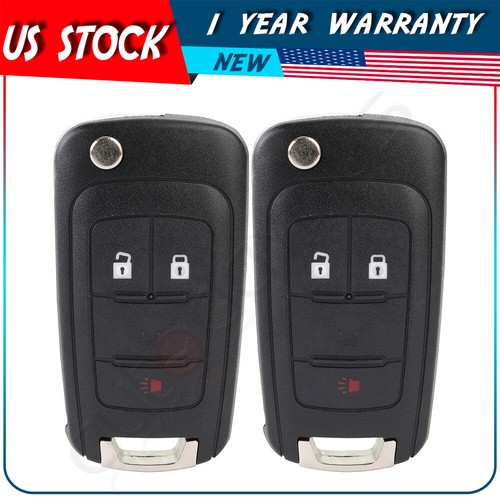 2 Remote Car Key Fob for Chevy Sonic Equinox 2012 2013 2014 2015 2016 3 ...