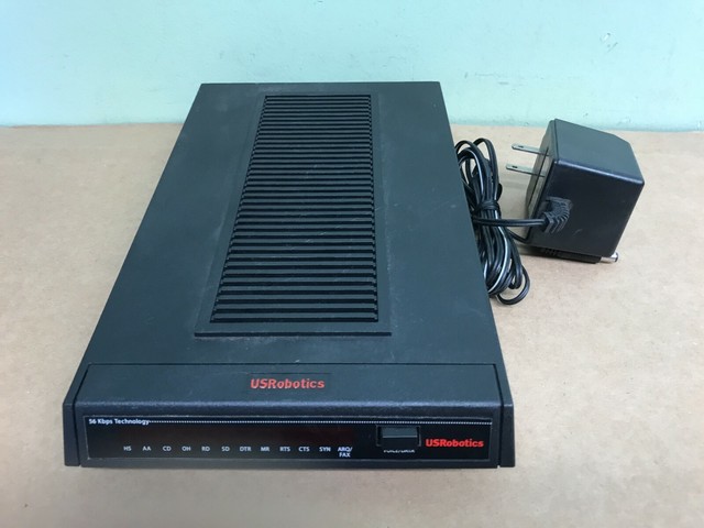 US Robotics 56K Fax / Modem 3453/3453C Courier 56K Business Modem w ...
