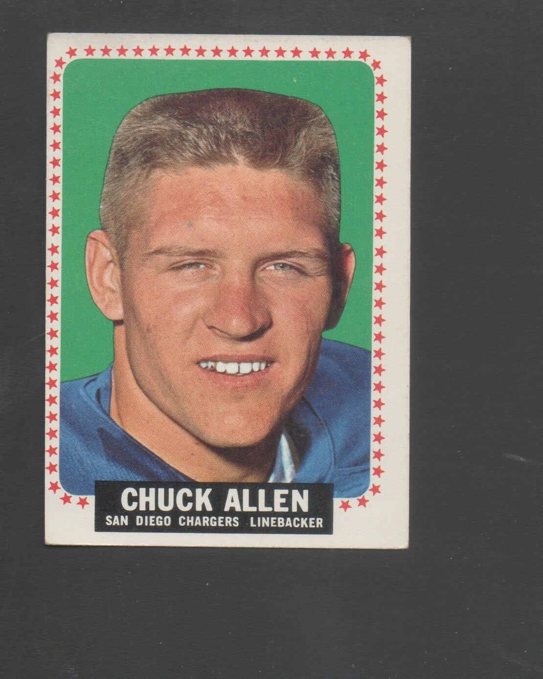 1964 Topps Football Card #154 Chuck Allen-San Diego Chargers Ex Card | eBay